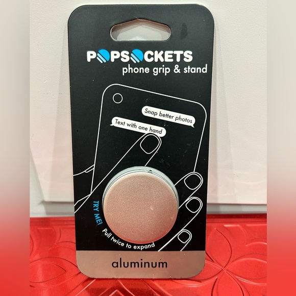 PopSocket | Cell Phones & Accessories | Nwt Pop Socket Aluminum | Poshmark